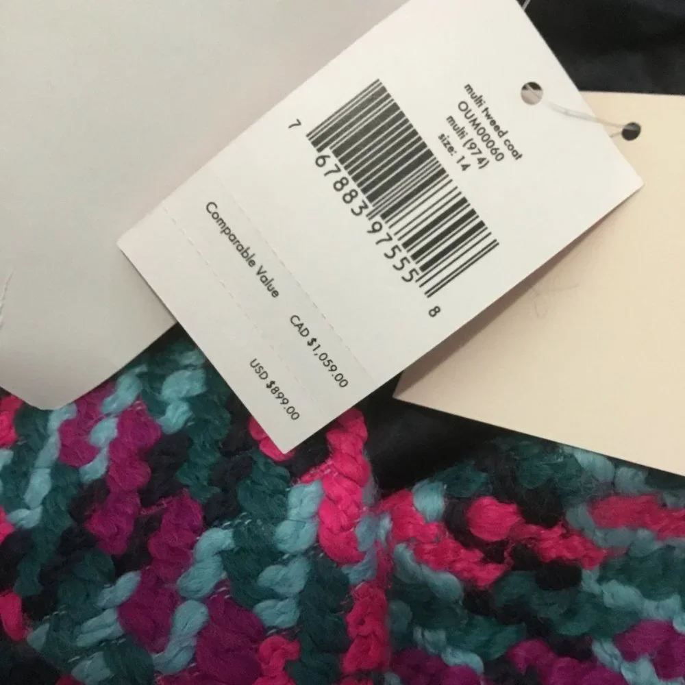 kate spade | Jackets & Coats | Kate Spade Coat Size 4 New Oversized Fit ...